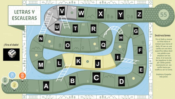 LETRAS Y ESCALERAS | Genially