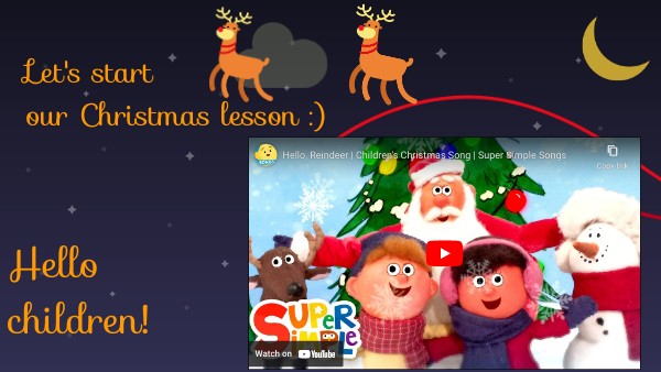 Christmas lesson | Genially