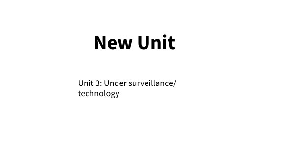 Under surveillance | Genially