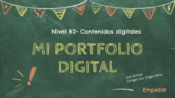 B2 mi portfolio digital | Genially