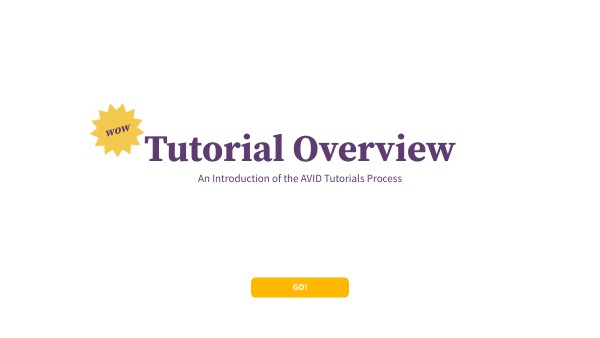 6th - Tutorial Overview
