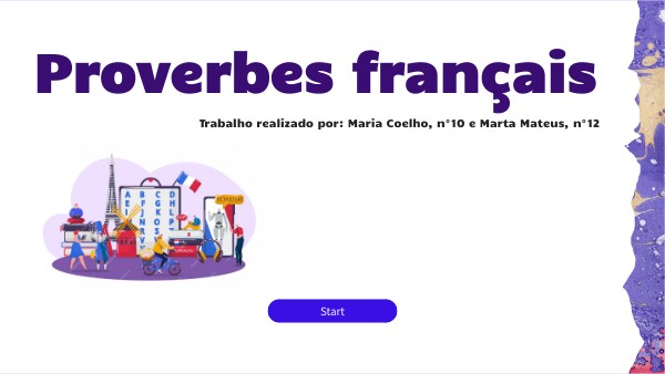 PROVERBES FRANÇAIS