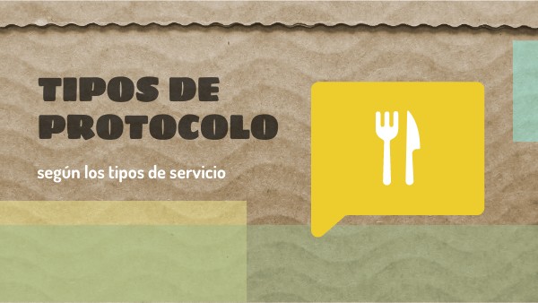 Protocolos según tipo de Servicio