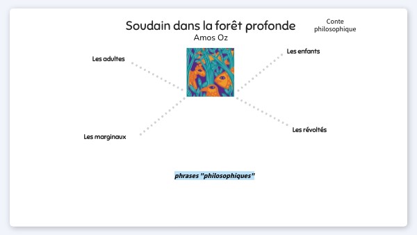 Soudain Dans La Forêt Profonde
