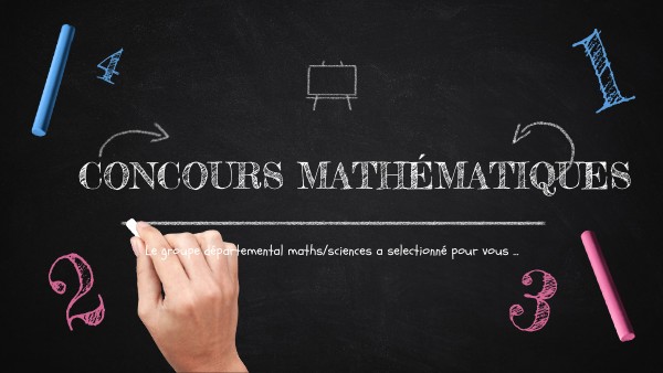Concours mathématiques 23/24 | Genially