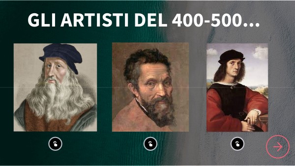 GLI ARTISTI DEL 400-500 | Genially