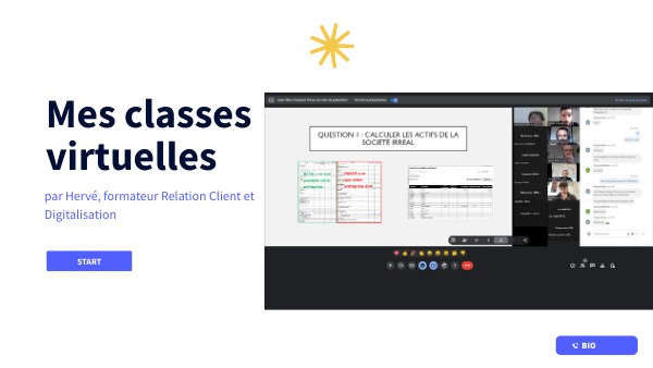 Mes classe virtuelles par Hervé