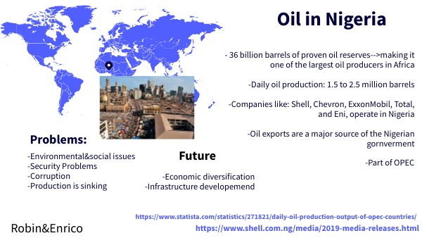 Oil in Nigeria | Genially