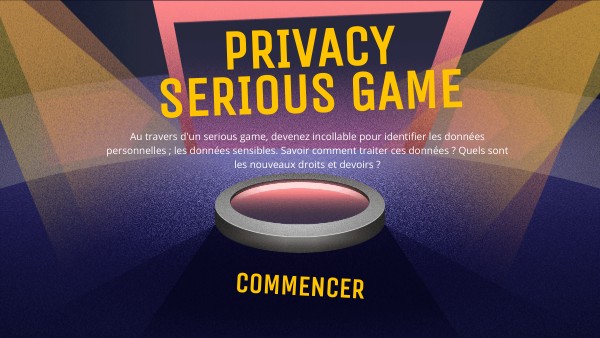 Privacy - Serious Game | Genially
