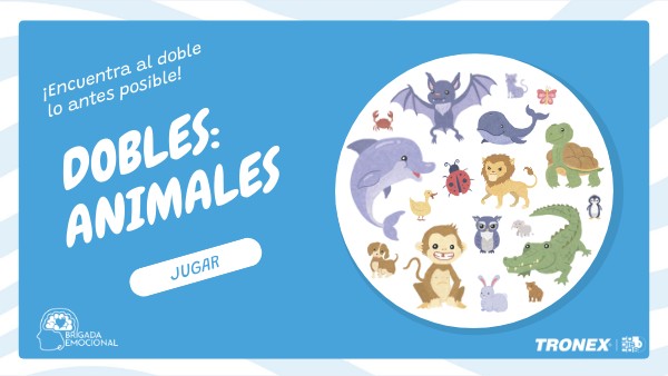 JUEGO DOBLES ANIMALES | Genially