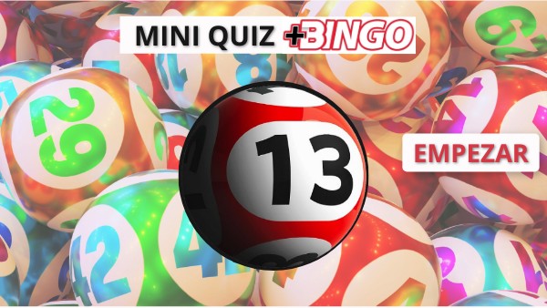 Mini Quizz +Bingo