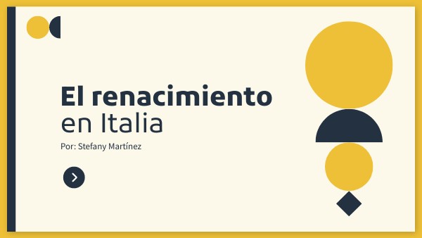 RENACIMIENTO EN ITALIA | Genially