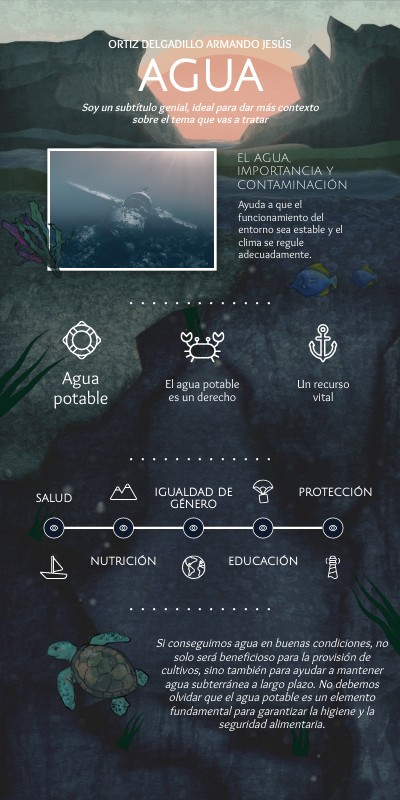 Infografía Agua | Genially