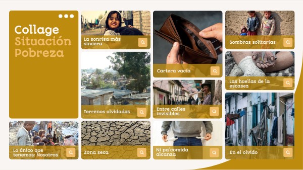 Collage Pobreza | Genially