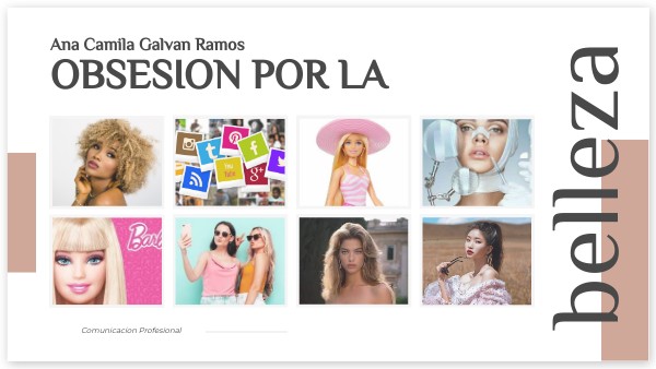 OBSESION POR LA BELLEZA