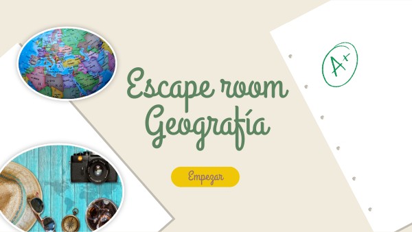 ESCAPE ROOM EDUCACIÓN