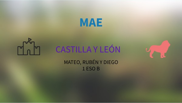 MAE 1 ESO B MATEO GÁRCIA, RUBÉN AYUSO MARTÍN Y DIEGO GUTIÉRREZ