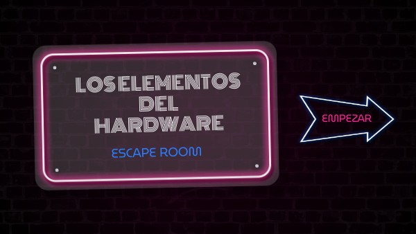 ESCAPE ROOM LOS ELEMENTOS DEL HARDWARE | Genially