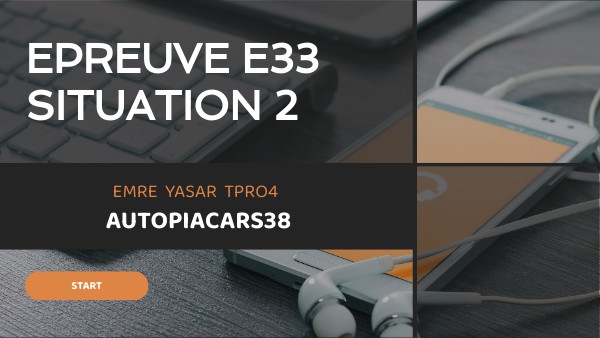epreuve e33 situation 2