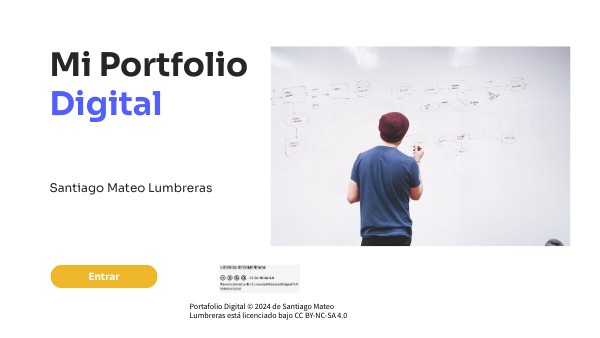 Mi Portfolio Digital Santiago Mateo Lumbreras | Genially
