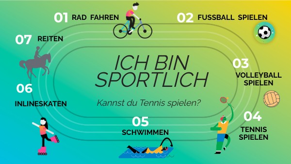 SPORT VIBRANT TIMELINE | Genially