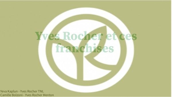 yves rocher franchise