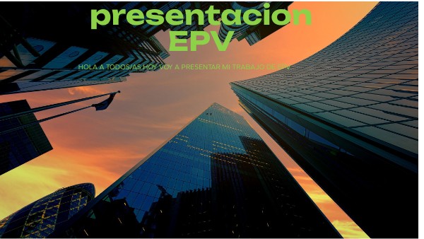 presentacion epv | Genially