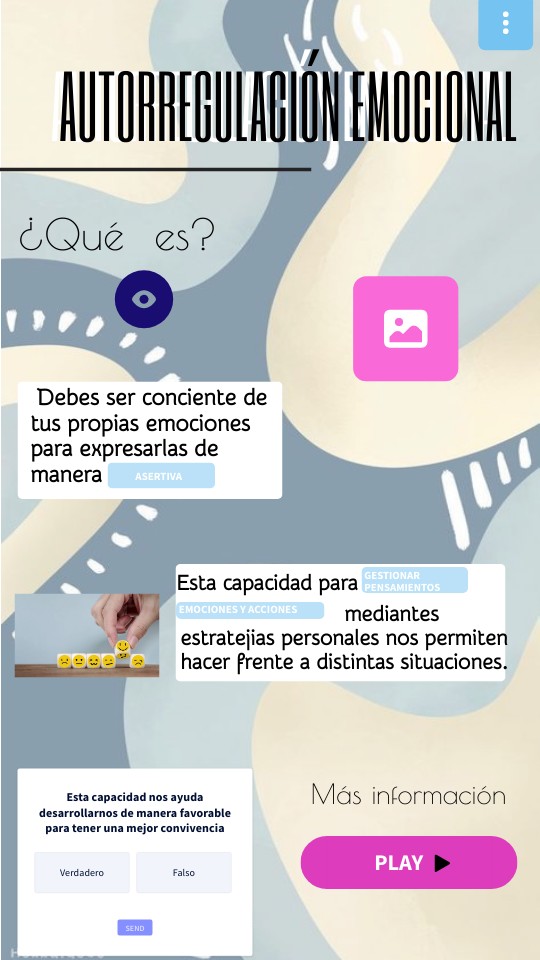 Autorregulación Emocional Genially