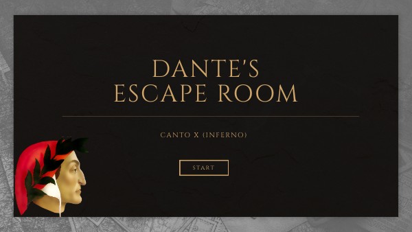 Escape Room Canto X (inferno) | Genially