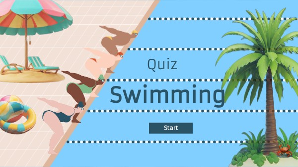 Summer Swimming Quiz byElenaFomkina | Genially