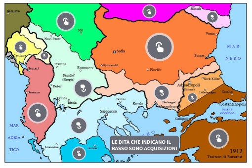 Situazione balcani dopo la seconda guerra balcanica | Genially