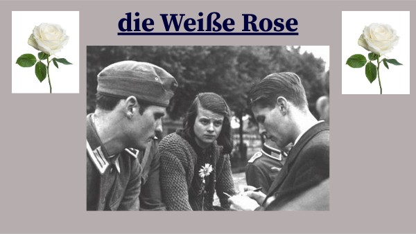 die Weiße Rose | Genially