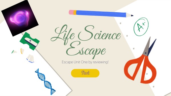 Life Science Escape Room | Genially
