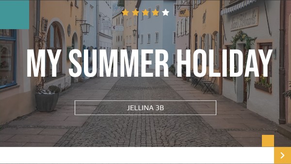 my summer holiday | Genially