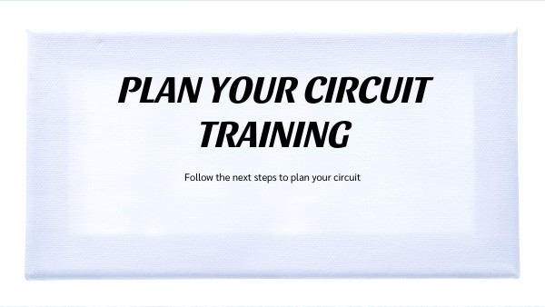 Plan your circuit | Genially