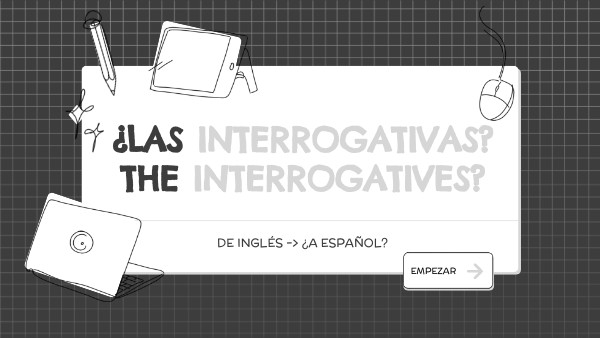 QUIZ INTERROGATIVAS | Genially