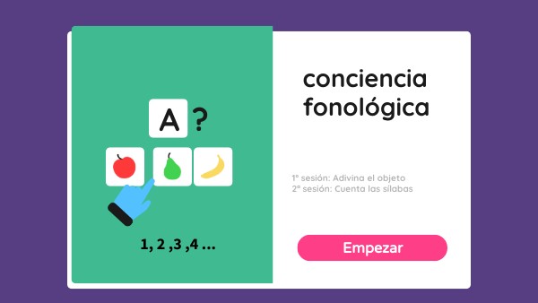 JUEGO DE CONCIENCIA FONOLÓGICA | Genially