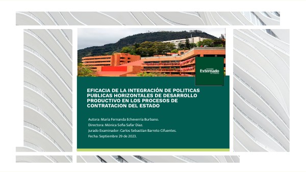 PROYECTO FINAL UNIVERSITARIO ESTRUCTURADO | Genially