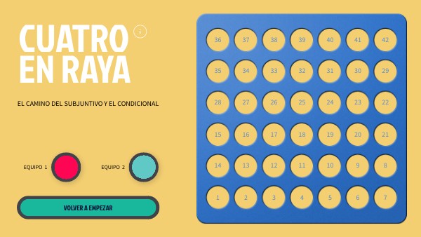 JUEGO CUATRO EN RAYA