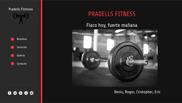 GYM PRADELLS FITNESS | Genially