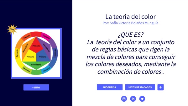 La teoría del color | Genially