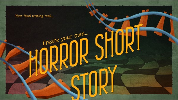 Horror Short Story Task Trailer | Genially