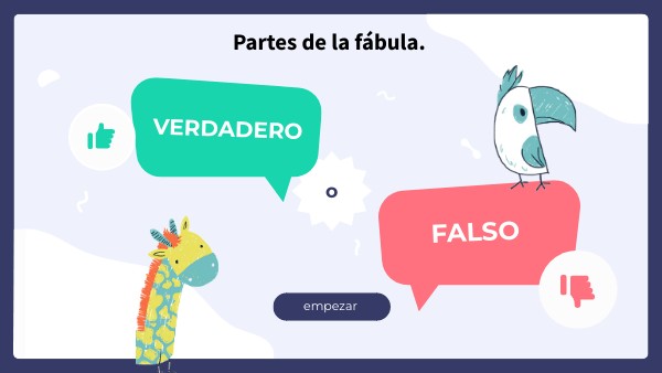 Quiz verdadero o falso | Genially