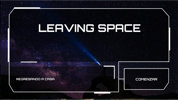 leaving space | Genially