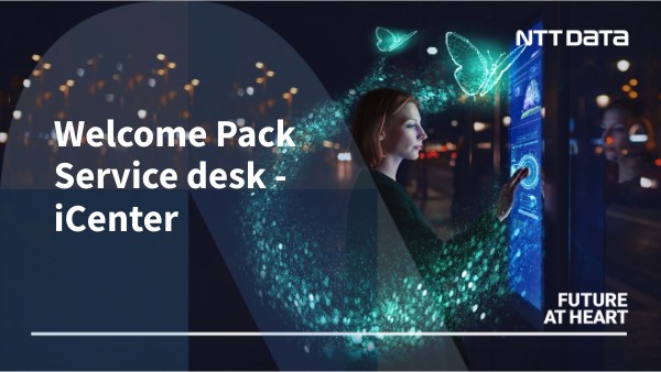 WELCOME PACK SERVICE DESK