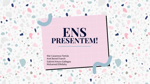 PRESENTACIÓN TERRAZO