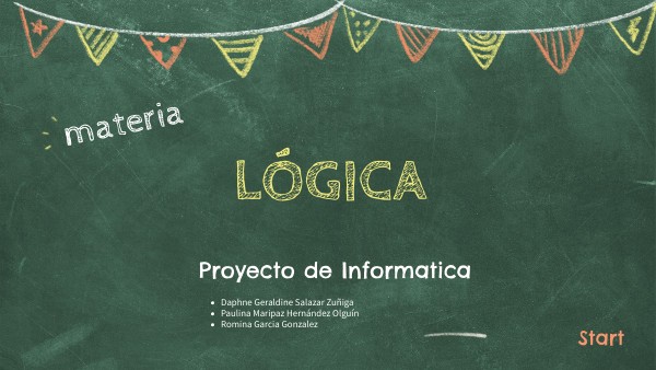 Proyecto Informatica (Lógica)