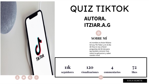 Quiz Tik Tok