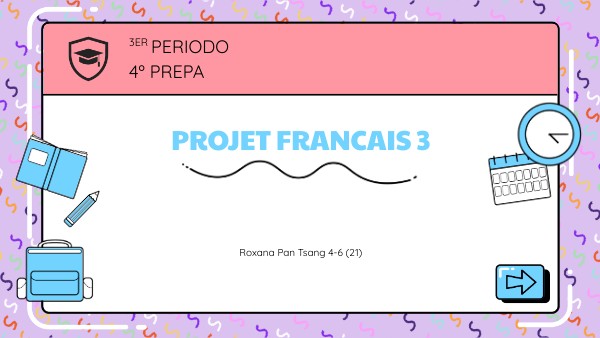 Project francais 3