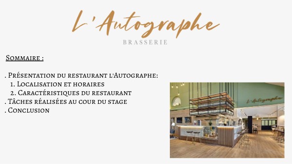 Présentation interactive basique